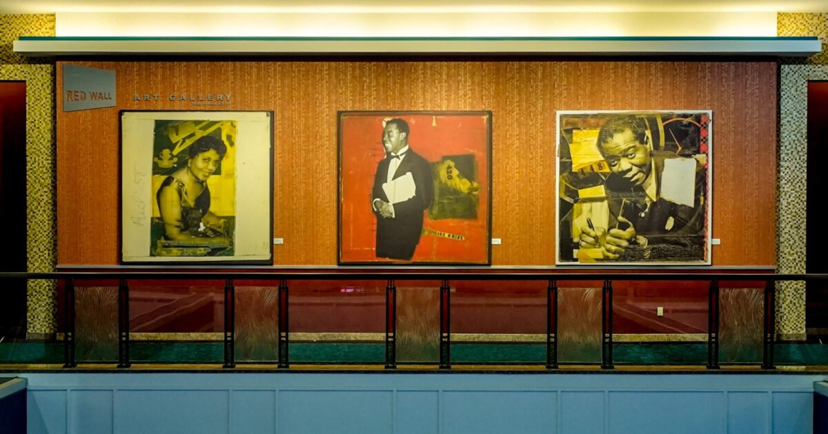 Louis Armstrong, Collage Artist - Resorts World New York